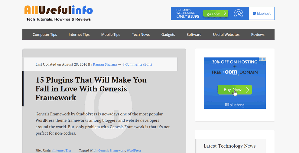 All Useful Info - Tech Tutorials, How-Tos & Reviews