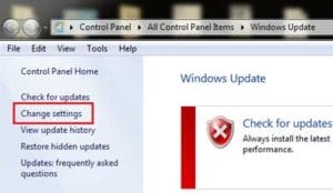 How To Turn On/Off Windows 7 Automatic Updates