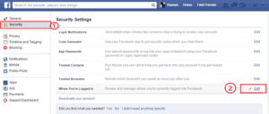 How to Remotely Logout Facebook Account on Other Devices