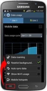 How to "Restrict Background Data" in Android to Reduce Data Usage