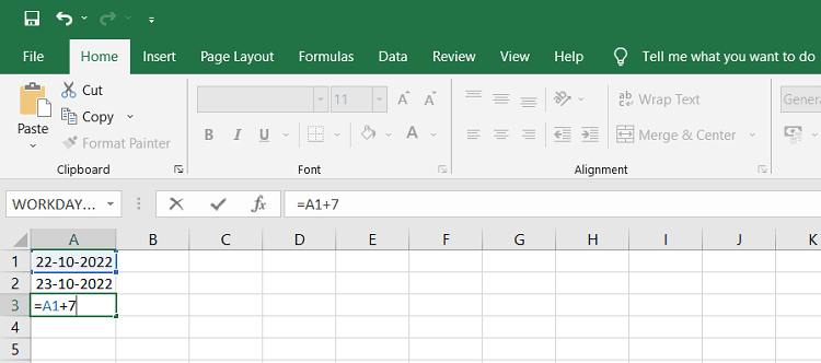 How To Autofill Dates In Excel By Weekdays Or Weekends 
