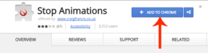 How to Stop the Animated GIFs on Any Webpage Easily